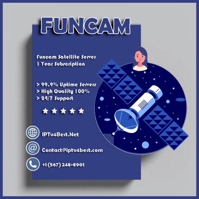 Renew Funcam Server Subscription 12 Months | IPTv4Best.Net